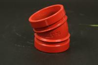 China Threaded Grooved Fittings Wear Resistance 3mm Wall Thickness for sale