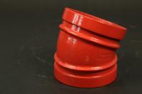 China pipeline Grooved Fittings Ductile Iron Pipe Fittings DN60-426 CNAS for sale