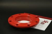 China BS Standard Flange Pipe Fittings Black Painting Anti Rust Oil for sale