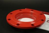 China BS Standard Flange Pipe Fittings Black Painting Anti Rust Oil for sale