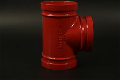 China Corrosion Resistance Grooved Tee Fittings For Industrial Applications for sale