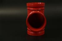 China Corrosion Resistance Grooved Tee Fittings For Industrial Applications for sale