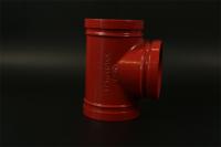 China Xgqt03-114-2.5 Grooved Tee Fittings For Firefighting Pipeline System for sale