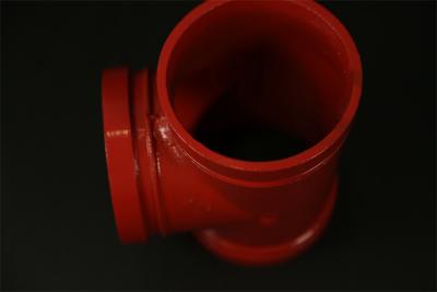 China Xgqt03-114-2.5 Grooved Tee Fittings For Firefighting Pipeline System for sale