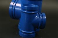 China 300 PSI Grooved Tee Fittings 3 Ends Mechanical Tee Grooved ANSI/ASME for sale