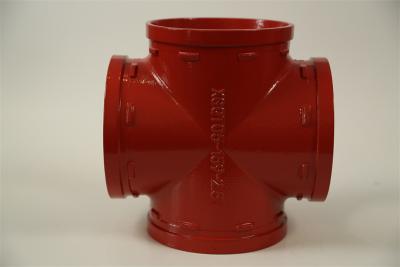 China 1/2 Inch 4 Way Metal Pipe Connector Corrosion Resistant CNAS for sale