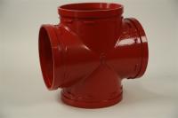 China 1/2 Inch 4 Way Metal Pipe Connector Corrosion Resistant CNAS for sale