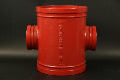 China XGQT05-219x108-2.5 4 Way Pipe Fitting High Strength Corrosion Resistance for sale