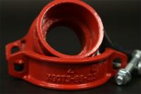 China XGQT89x76 Grooved Mechanical Tee Quick installation For Petroleum Industry for sale