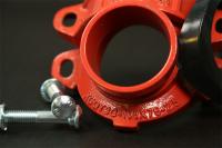 China XGQT108x76 Victaulic Mechanical Tee grooved For Fire Fighting Pipeline System for sale