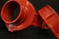 China corrosion resistance Grooved Mechanical Tee Fitting for Pipeline System for sale