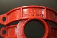 China XGQT165x76 Mechanical Tee Reducer with Groove Type Clamps for sale