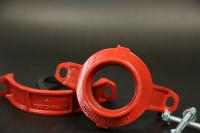 China WFZT Grooved Mechanical Tee Ductile iron Mechanical Joint Tee for sale