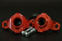 China XGQT76x33 Mechanical Cross Tee Ductile iron Mechanical Tee Grooved Outlet for sale