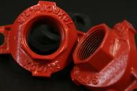 China XGQT76-42 Grooved Mechanical Tee For Fire Fighting Pipelines CCC for sale
