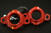 China Clip Connection Mechanical Cross Tee high strength for Pipeline System for sale