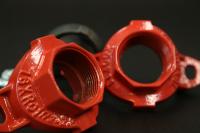 China Clip Connection Mechanical Cross Tee high strength for Pipeline System for sale