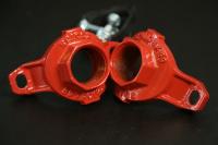 China DN377*114 Mechanical Cross Tee With Good Corrosion Resistance for sale