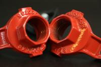 China DN377*114 Mechanical Cross Tee With Good Corrosion Resistance for sale