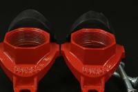 China groove Mechanical Cross Tee Four Way Tee Ductile Iron corrosion resistance for sale
