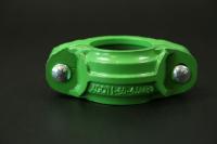 China Oil Pipeline Ductile Iron Pipe Repair Clamps Groove  Fast Installation for sale
