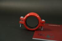 China XGQT1-76-2.5 Ductile Iron Pipe Clamp High Pressure Resistance Corrosion Resistance for sale