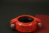 China XGQT1-76-2.5 Ductile Iron Pipe Clamp High Pressure Resistance Corrosion Resistance for sale