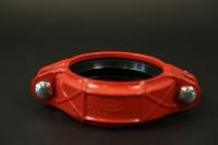 China Corrosion Resistance Grooved Pipe Couplings For DN57-DN426 Piping System for sale