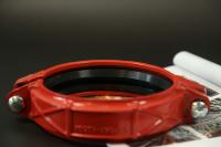 China XGQT1-159-2.5 Grooved Clamp Coupling Rust Corrosion Resistance for sale