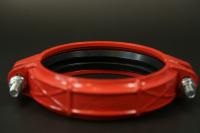 China OEM ODM Ductile Iron Grooved Pipe Fittings fit for DN57-DN426 for sale