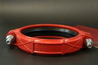 China WFZT Grooved Clamp Coupling Alkalis Resistance Acids Resistance for sale