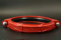 China industrial pipeline Grooved Clamp Coupling CMA CAL CCC certificate for sale