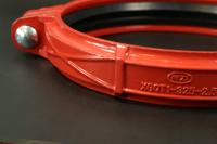 China industrial pipeline Grooved Clamp Coupling CMA CAL CCC certificate for sale