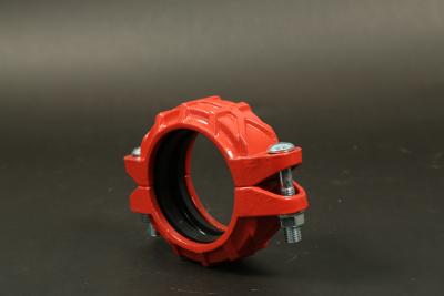 China Ductile Iron Pipe Clamp Bracket Pipe Holder Clamp Epoxy Spray Coating for sale