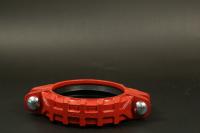 China XGQT2-140 Ductile Iron Pipe Clamp for DN89--DN325 Pipeline for sale