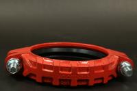 China WFZT Pipe Fitting Clamp Ductile iron High Pressure Resistance for sale