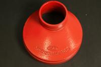 China Ductile Iron Pipe Eccentric Reducer Groove Type Clamps Corrosion Resistant for sale