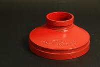 China Ductile Iron Pipe Eccentric Reducer Groove Type Clamps Corrosion Resistant for sale