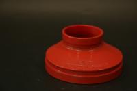 China Epoxy Spraying Grooved Eccentric Reducer for DN89*76 Pipeline System for sale
