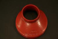 China Epoxy Spraying Grooved Eccentric Reducer for DN89*76 Pipeline System for sale