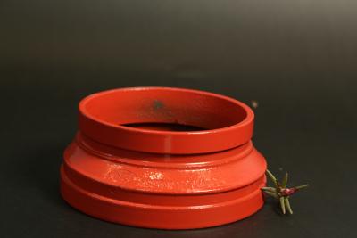 China XGQT07-165x140-2.5 Grooved Eccentric Reducer Pipeline System for sale