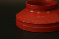 China Pipeline System Grooved Eccentric Reducer Pipe Fitting  Epoxy Spraying for sale