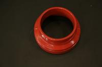 China XGQT07-114x89-2.5 Concentric Pipe Fitting Groove Concentric Reducer Fitting for sale