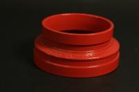 China Pipe Fittings Ductile Iron Concentric Reducer Wear Resistance for sale
