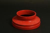 China XGQT07-159x108-2.5 Grooved Concentric Reducer Fire Pipe Fittings for sale