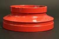 China XGQT07-159x114-2.5 Flanged Concentric Reducer Ductile Iron Grooved for sale