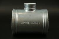 China XGQT04-165x76-2.5 Grooved Pipe Fittings Ductile iron Water Supply for sale
