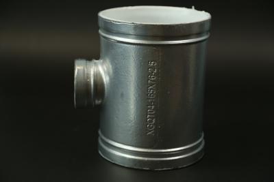 China XGQT04-165x76-2.5 Grooved Pipe Fittings Ductile iron Water Supply for sale