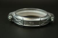 China WFZT Plastic Lining Grooved Fittings DN60--DN426 Split Pipe Flange for sale