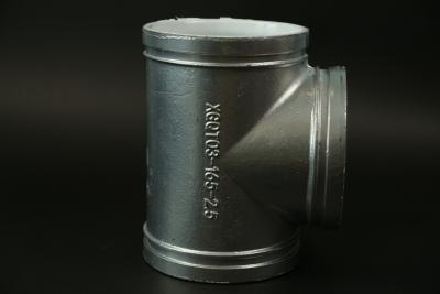 China XGQT03-16x89-2.5 Plastic Lining Grooved Fittings DN426 Tee Elbow Fitting for sale